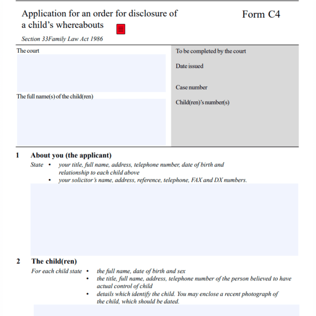 UK Family Court Applications - Navigating Family Court