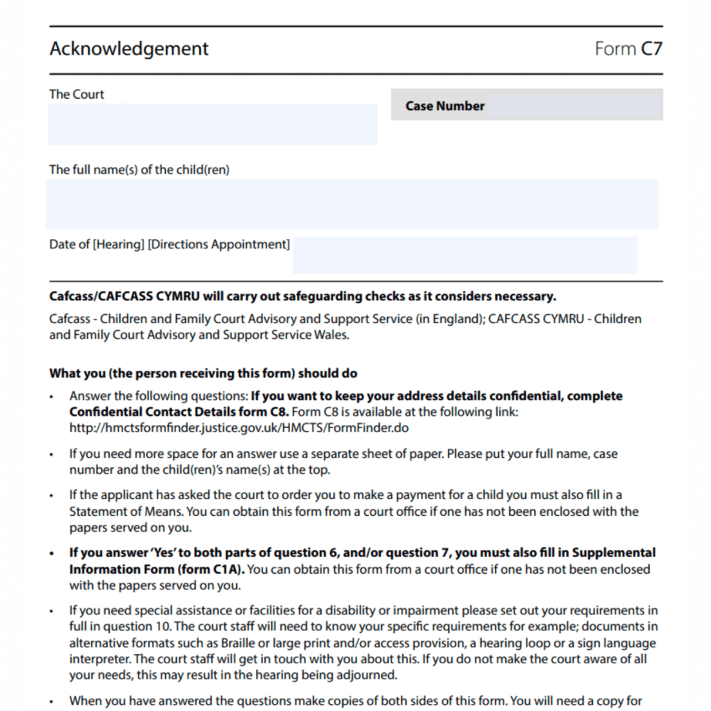UK Family Court Applications - Navigating Family Court